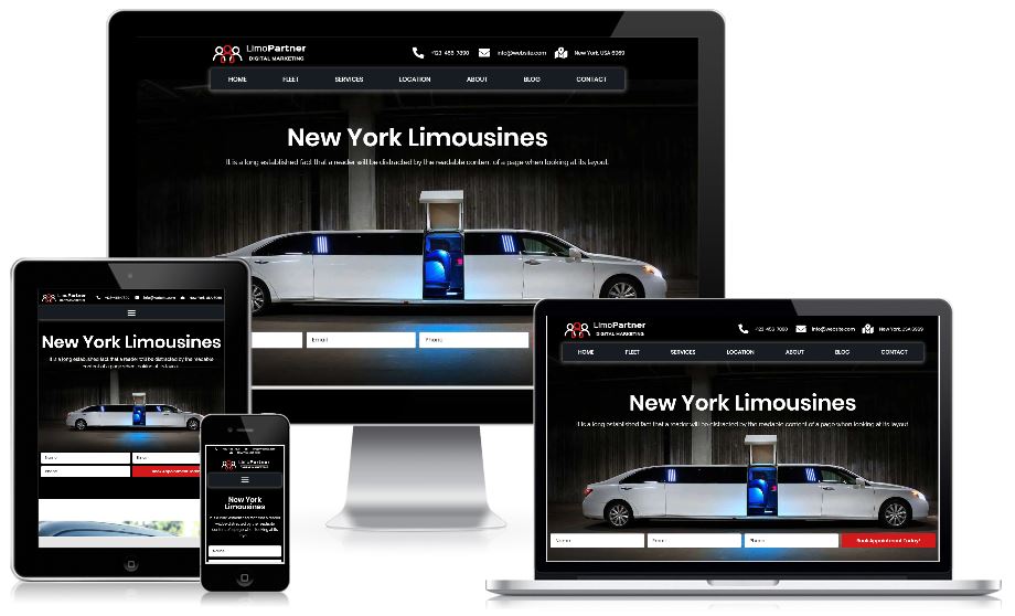 Professional Limo Websites - Limo Partner